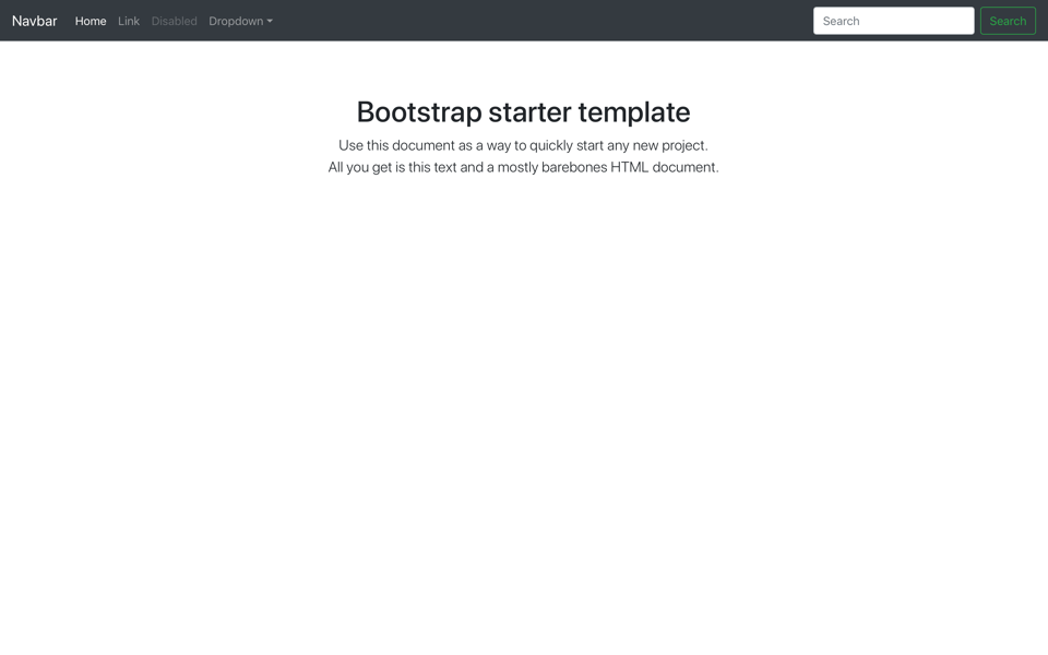 Examples · Bootstrap RTL v4.6
